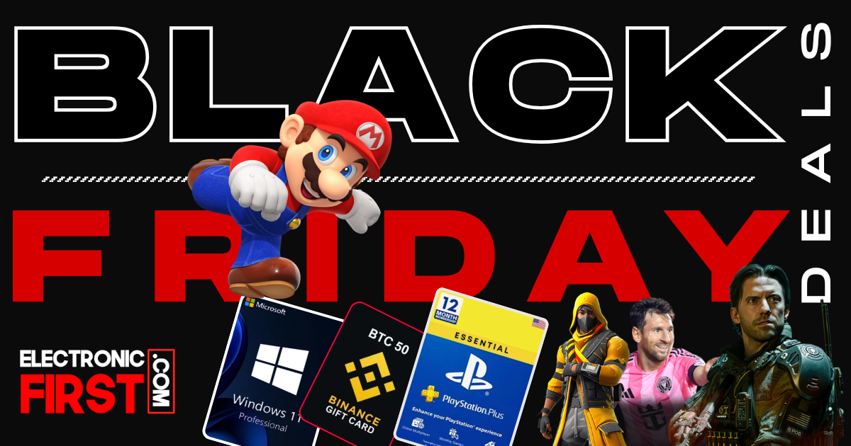Black Friday Game Deals for PC, Xbox and PlayStation - Electronic First