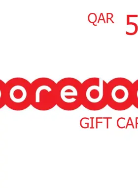 Ooredoo 50 QAR Gift Card - Perfect Gift for Connectivity - Electronic First