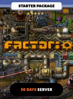 Factorio 30 Days Private Server - Giftable Starter Package - Electronic ...